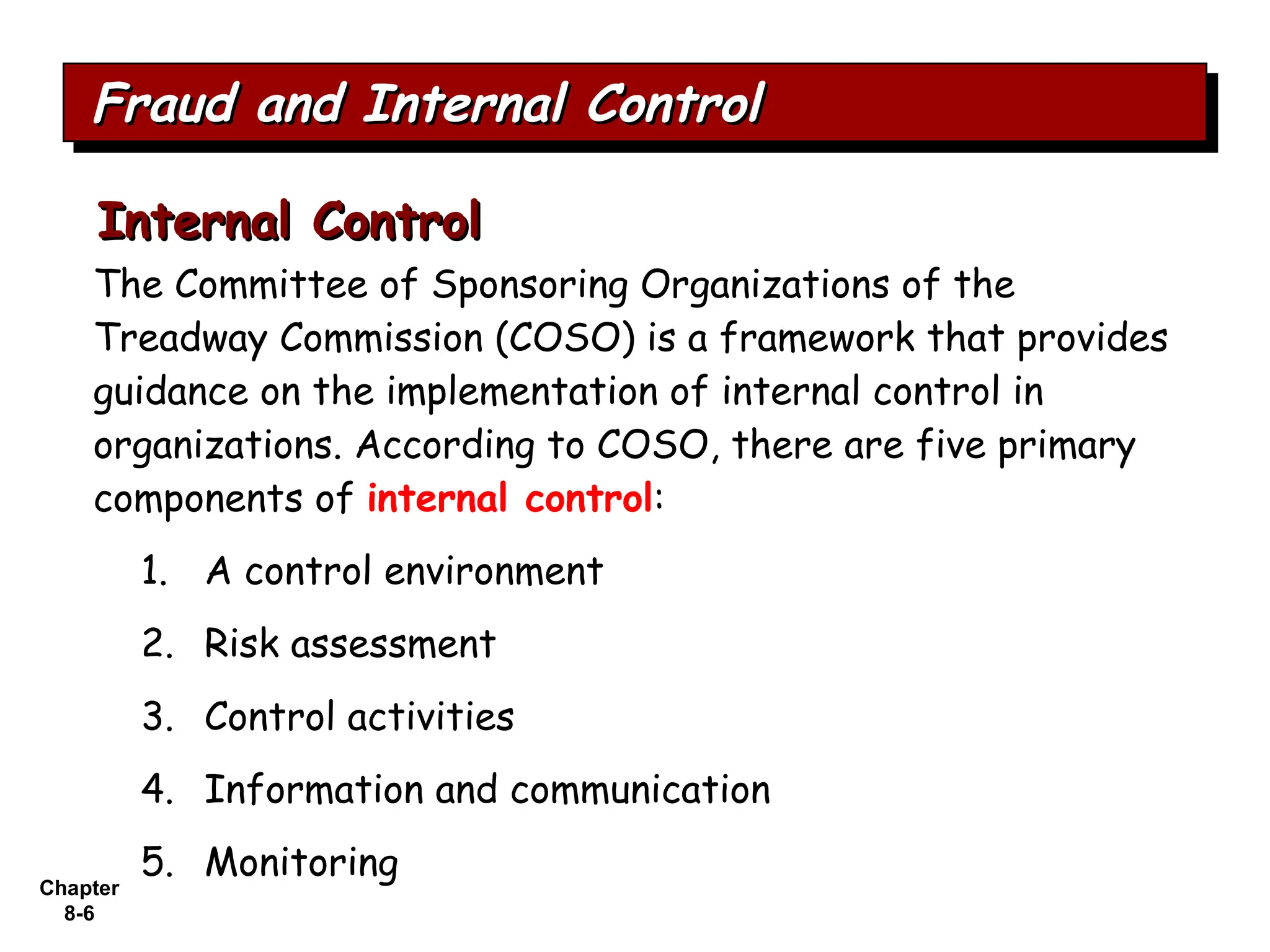 Chapter 5 - Cash and Internal control ppt | PPT