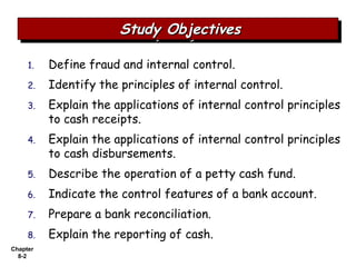 Chapter 5 - Cash and Internal control ppt | PPT