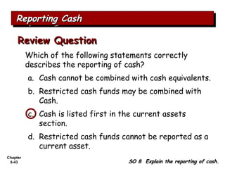 Chapter 5 - Cash and Internal control ppt | PPT