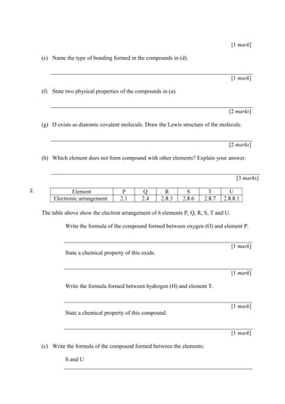Chapter 5 chemical bonds - p2 | PDF