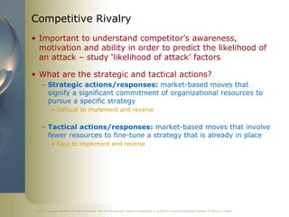 Chapter 5 competitive rivalry and com | PDF