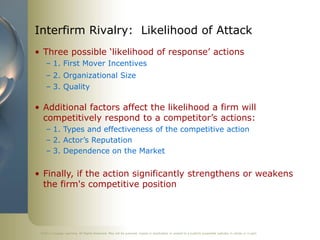 Chapter 5 competitive rivalry and com | PDF