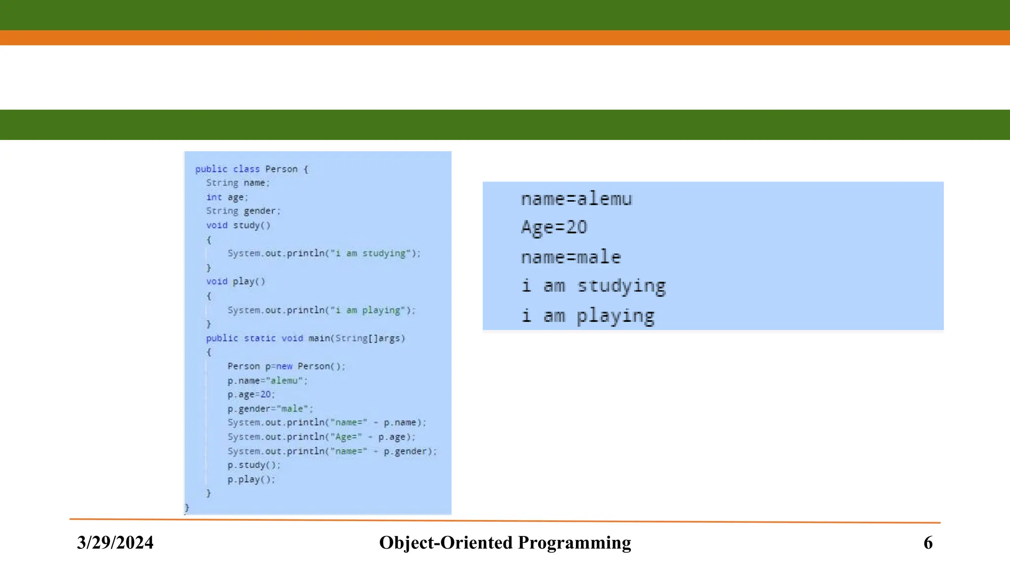 chapter 5 concepts of object oriented programming | PPTX chapter 5 concepts of object oriented programming | PPTX