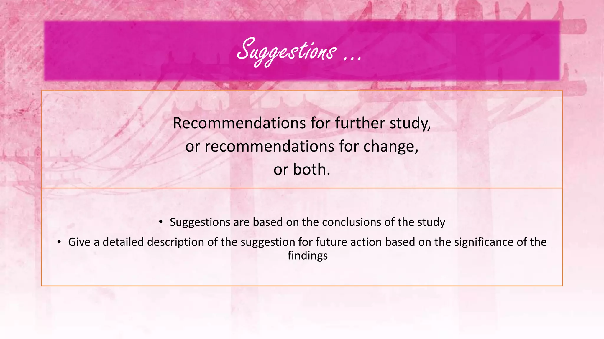 Chapter 5 : Conclusion & Suggestion | PPTX