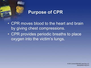 Chapter 5 CPR | PPTX | First Aid | Injuries