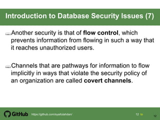Chapter 5 Database Security Pdf