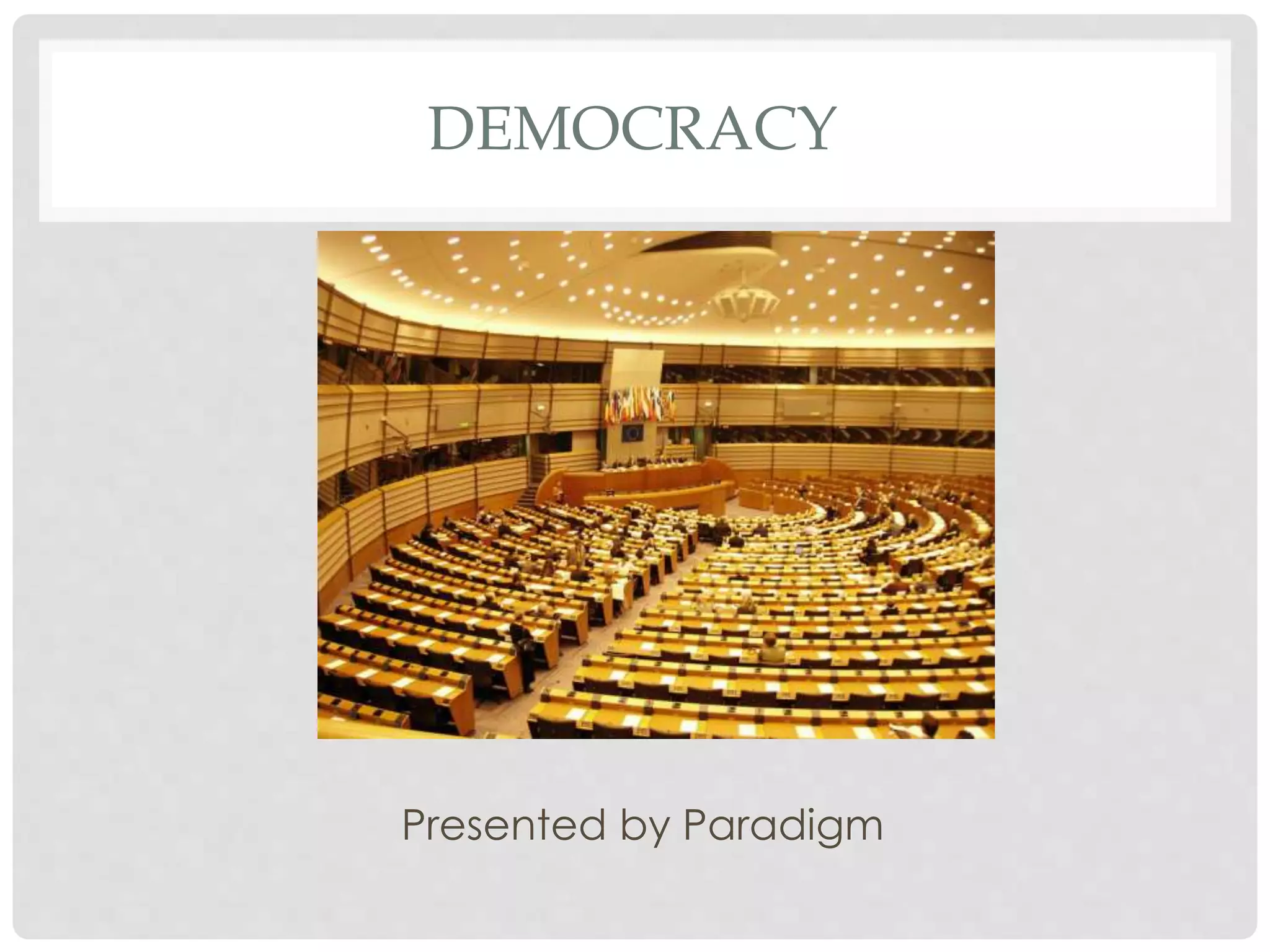 Democracy | PPTX