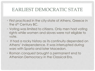 Democracy | PPTX