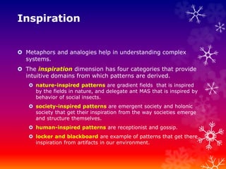 Chapter 5 design patterns for mas | PPTX