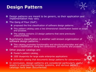 Chapter 5 design patterns for mas | PPT