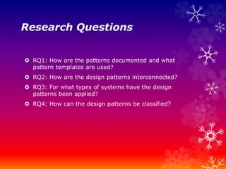 Chapter 5 design patterns for mas | PPT
