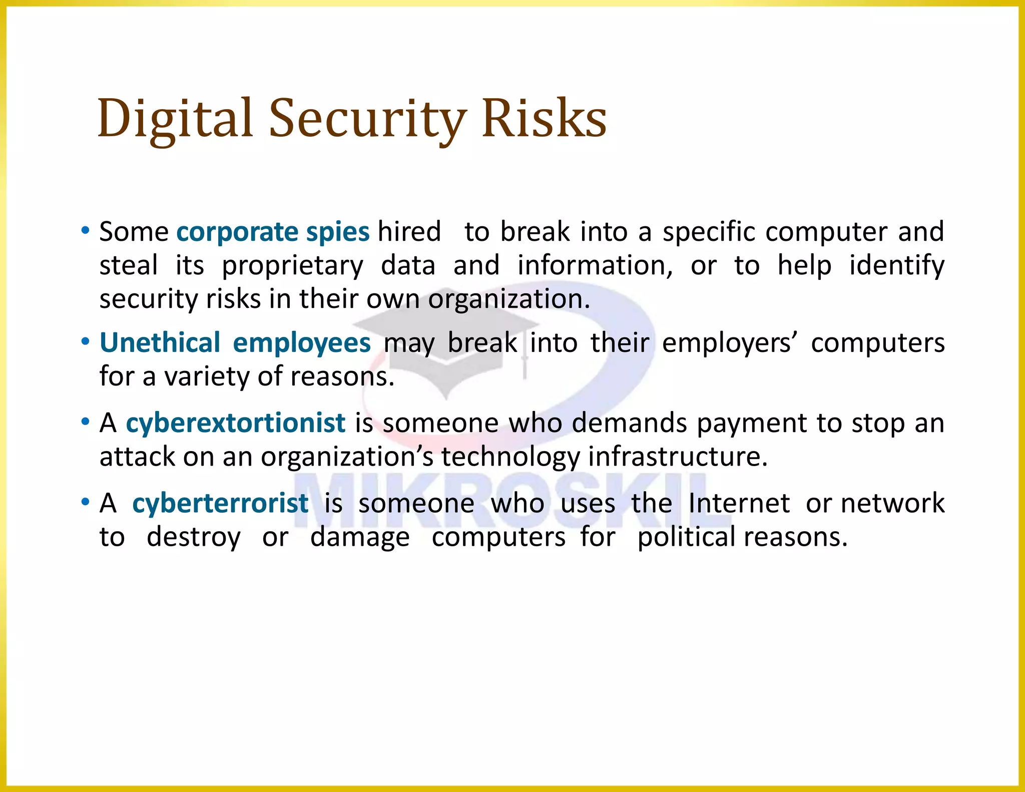 Chapter 5 - Digital Security, Ethics, Privacy.pptx