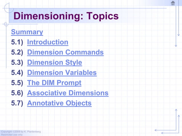 Chapter 5 dimensioning in auto cad 2010 | PPTX | 3-D Graphics | Computer Software and Applications