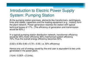 5: Energy Management In Water Supply Systems - Electrical Systems | PDF