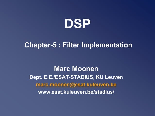 chapter5-Filter Implementation-pp32.pptx