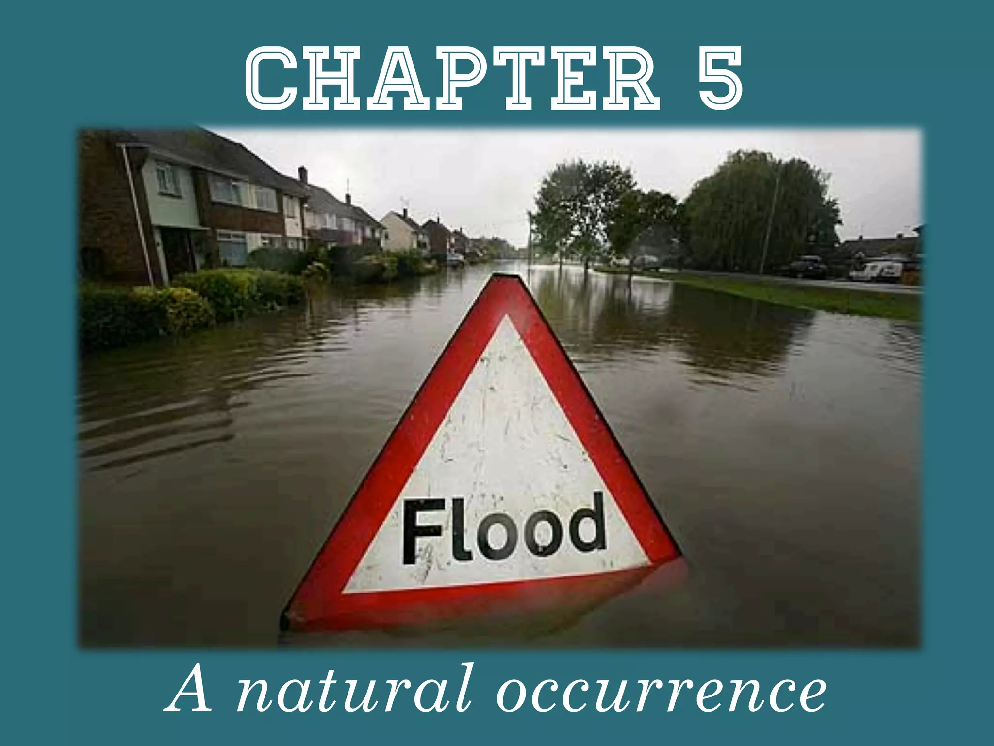 Chapter 5 - Floods (Part 1) | PDF