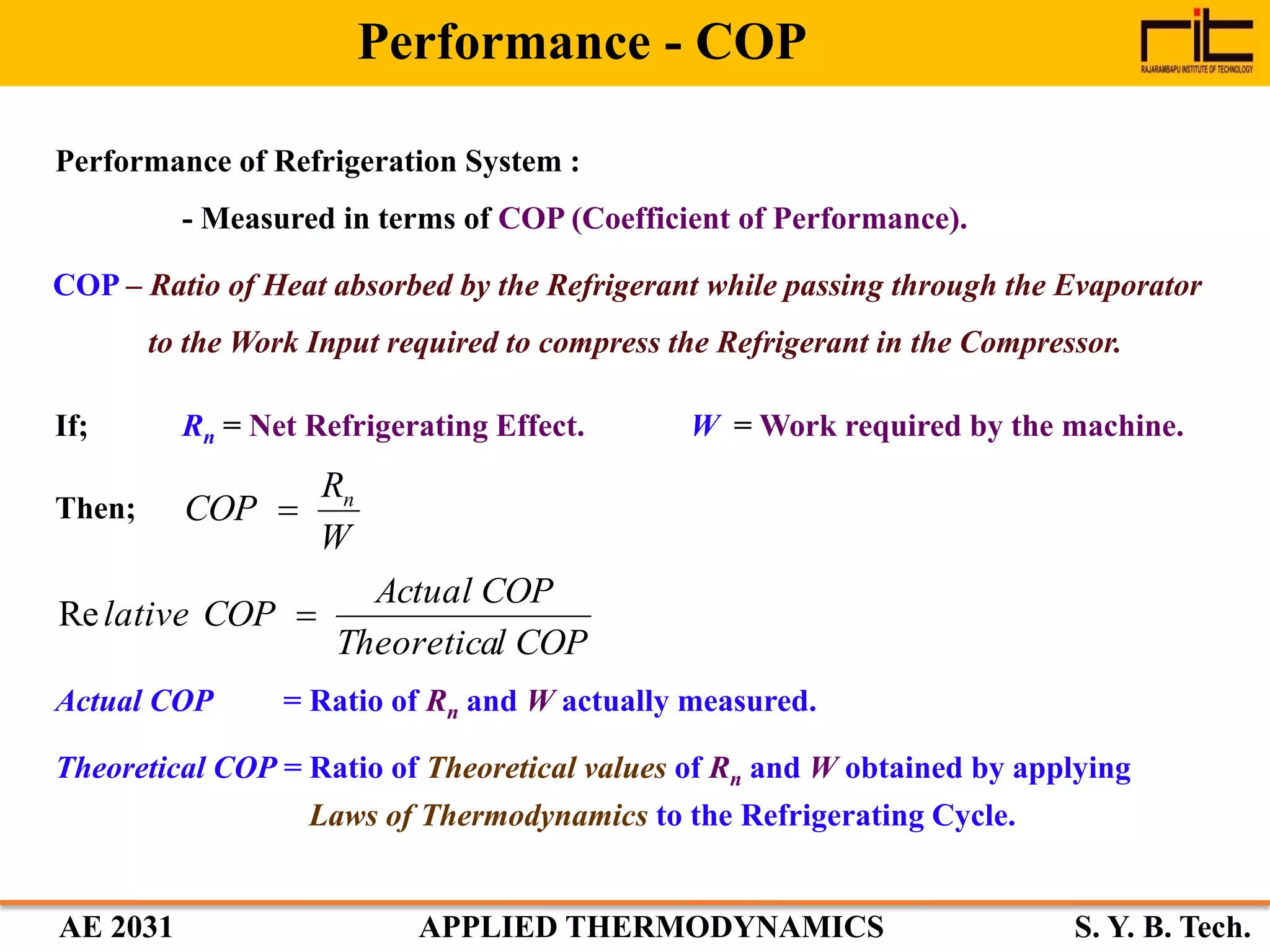 Chapter 5 Fundamentals of Refrigeration | PDF