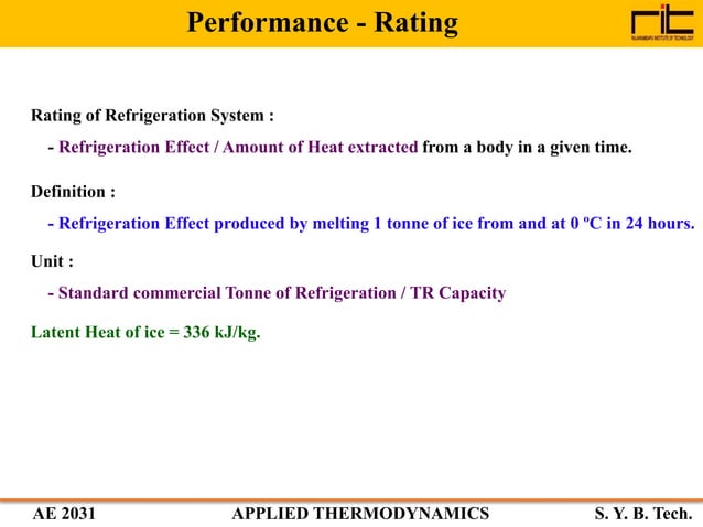 Chapter 5 Fundamentals of Refrigeration | PDF | Chemistry | Science