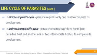 chapter 5 - General Parasitology and Overview of Parasitic Infections.pptx