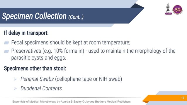 chapter 5 - General Parasitology and Overview of Parasitic Infections.pptx