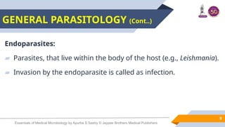 chapter 5 - General Parasitology and Overview of Parasitic Infections ...