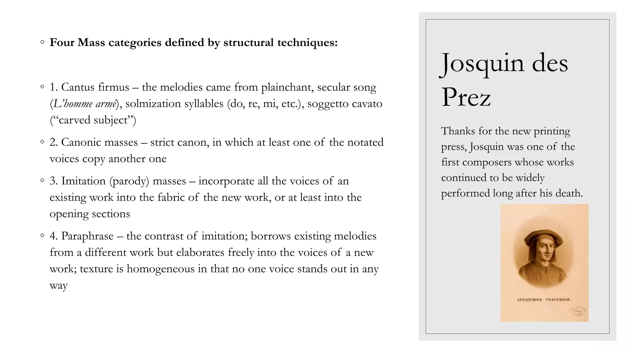 Chapter 5 genres of renaissance music | PPT