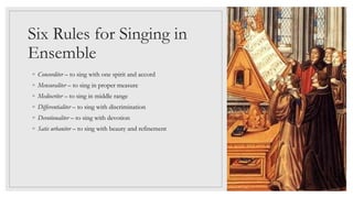 Chapter 5 genres of renaissance music | PPT