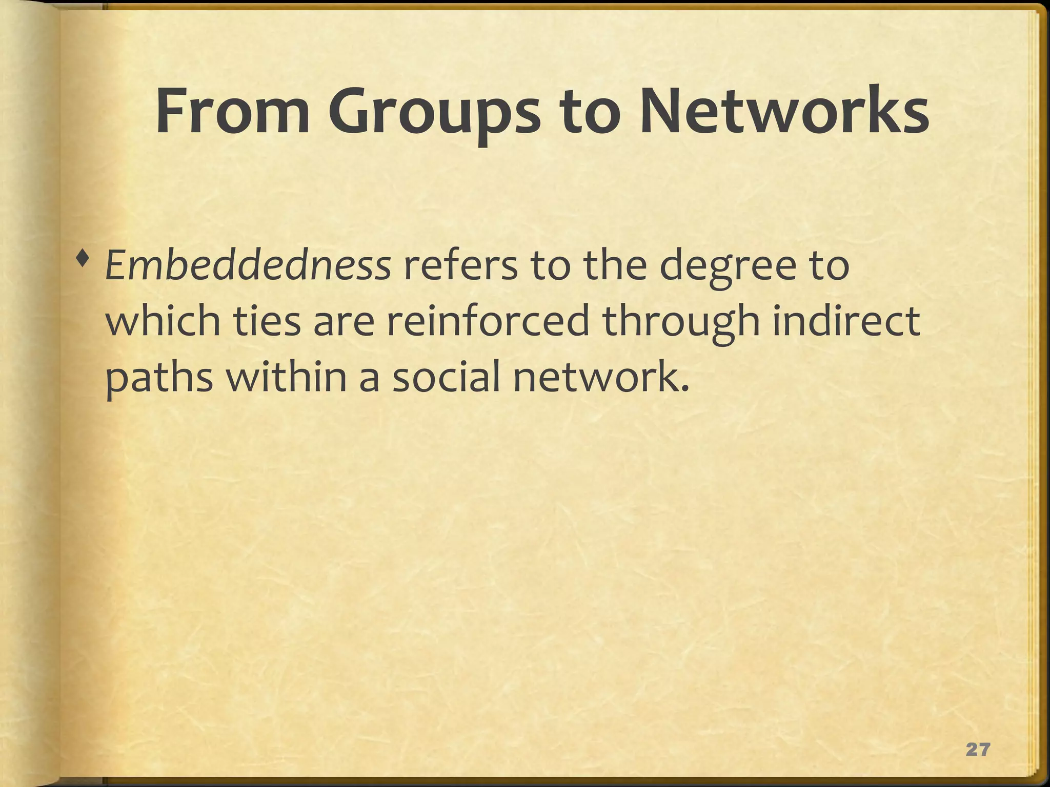 Chapter 5 groups & networks r3 | PPT
