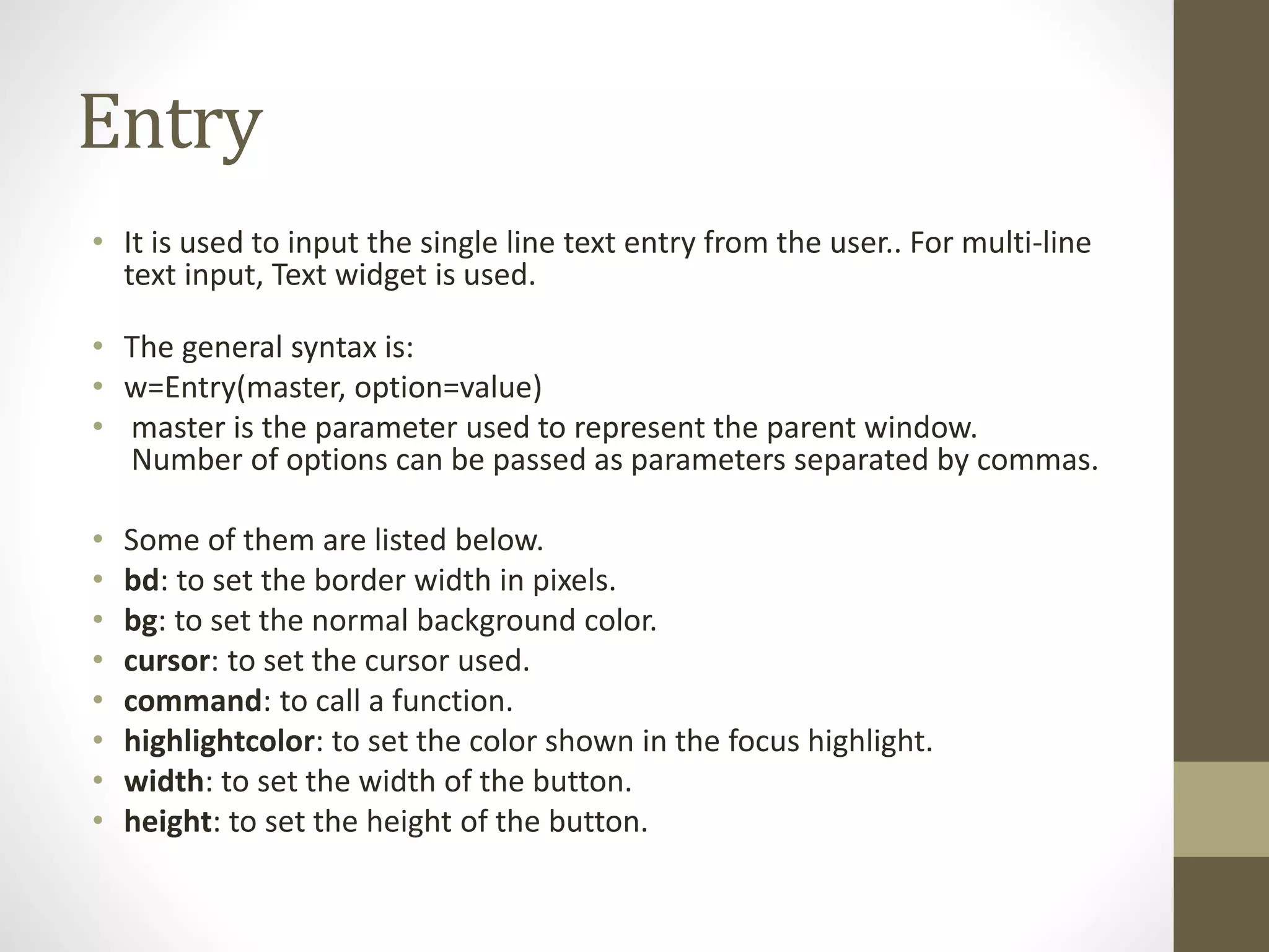 Python Extra Chapter Gui Maulik Borsaniya Pptx Computing Technology And Computing