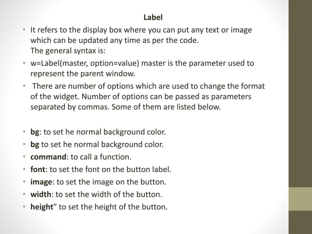 PYTHON - EXTRA Chapter GUI - MAULIK BORSANIYA | PPT