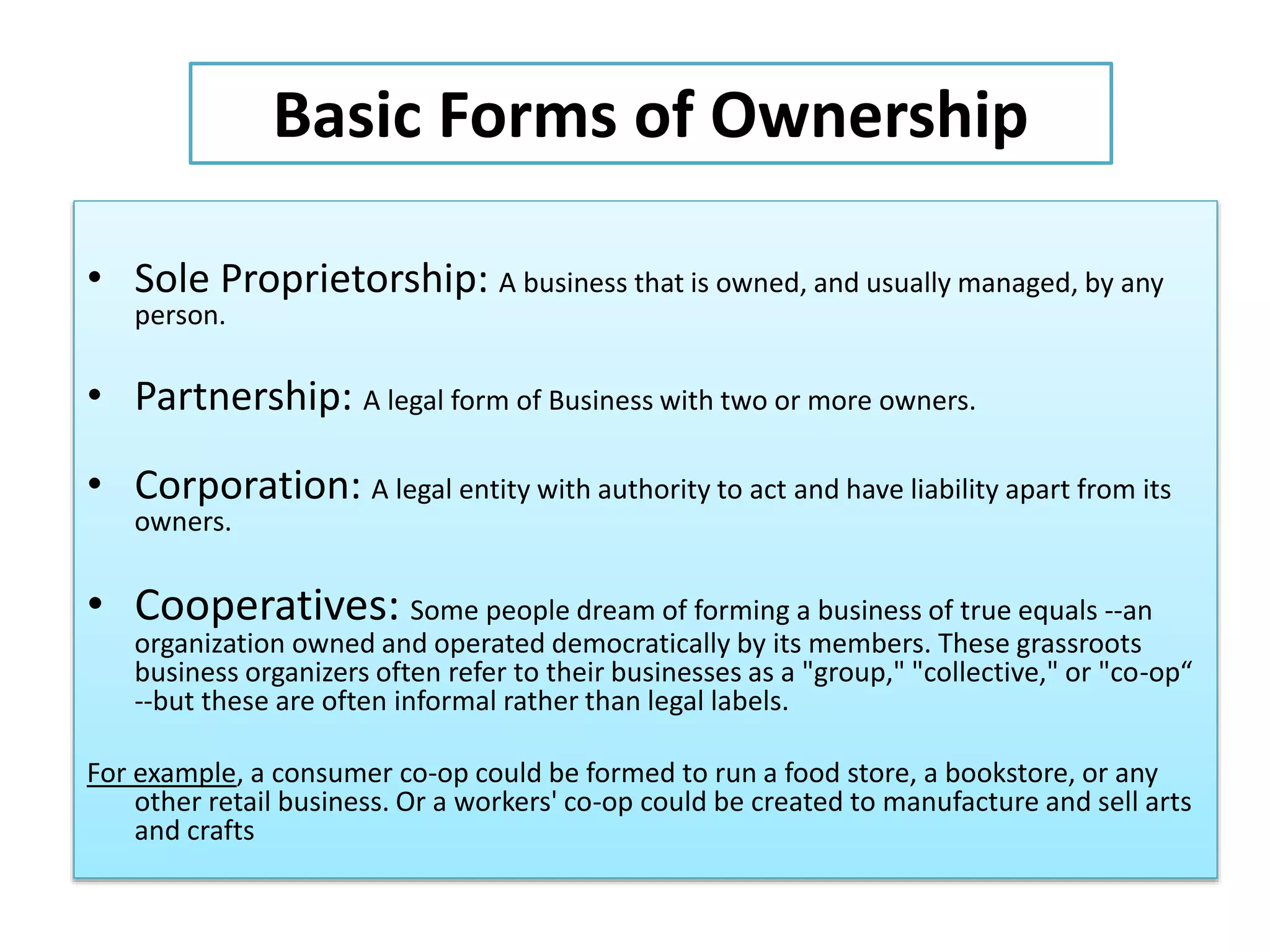 Chapter 5 how to form business | PPTX