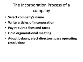 Chapter 5 how to form business | PPTX