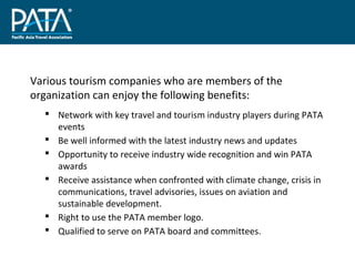 TOUR10 Finals: Chapter 5 international organizations related to tourism ...