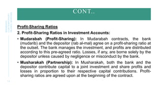 CHAPTER 5 - Islamic Banking Sources and Uses of Funds | PPTX