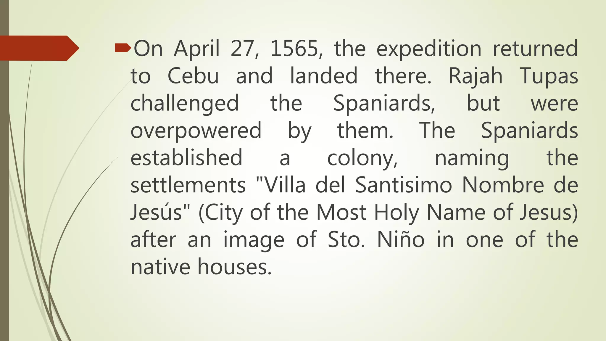 Chapter 5 legazpi expedition | PPTX