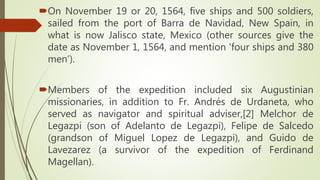 Chapter 5 legazpi expedition | PPTX