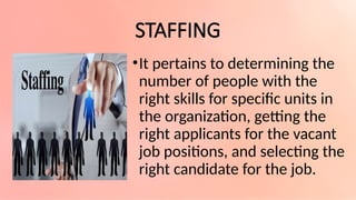 Understanding the definition of Staffing and Selection | PPTX