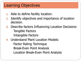 Chapter 5 location - 1st | PPT