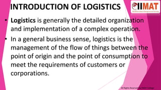 Logistic | PPTX
