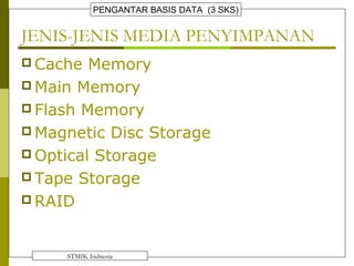 Chapter 5 media penyimpanan | PPT