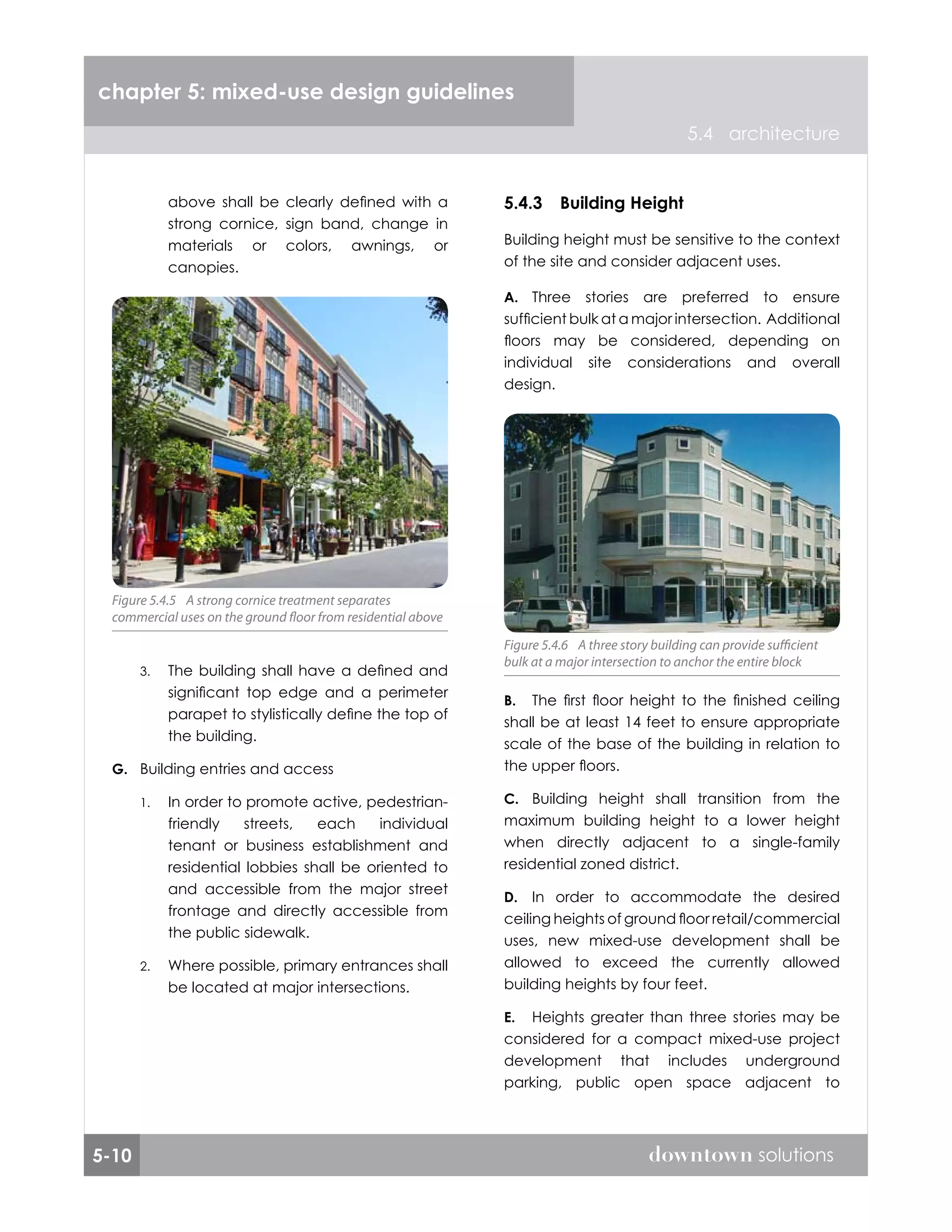 Chapter 5 mixed use design guidelines | PDF