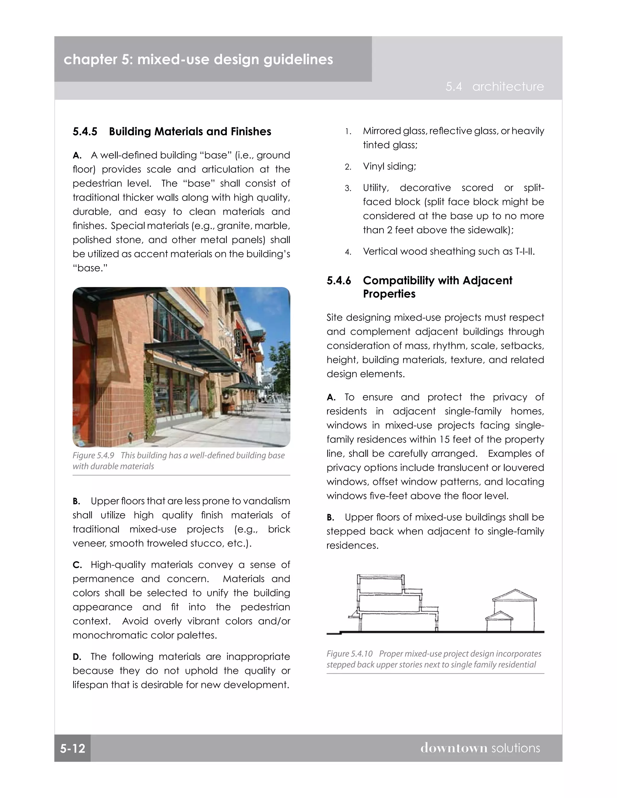 Chapter 5 mixed use design guidelines | PDF