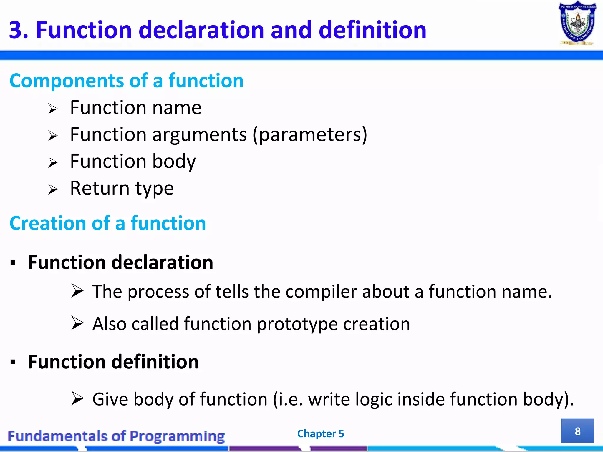 Chapter 5 Modular Programmingpdf Programming Languages Computing