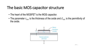 Chapter 5 - MOSFET - SEMICONDUCTOR DEVICES.pptx