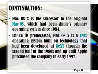 OPERATING SYSTEM | PPT