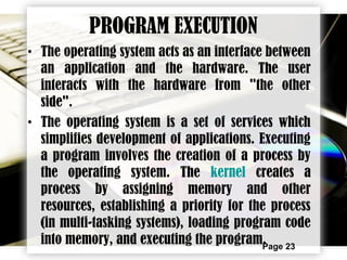 OPERATING SYSTEM | PPT