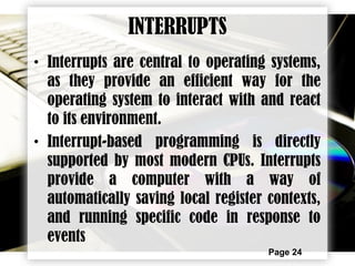OPERATING SYSTEM | PPT