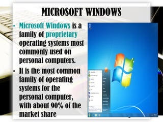 OPERATING SYSTEM | PPT