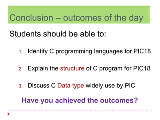 Embedded system (Chapter 5) part 1 | PPTX