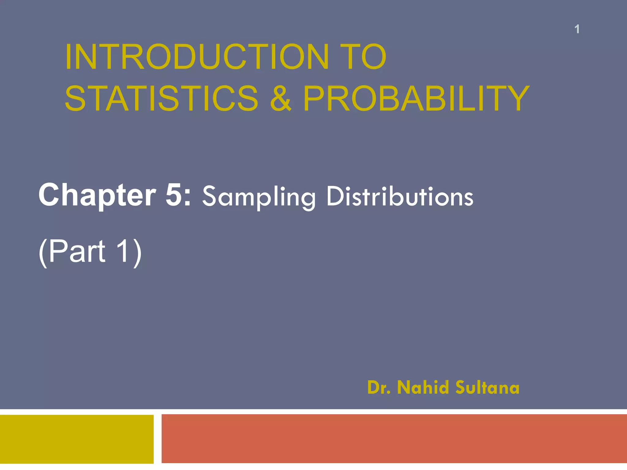 Chapter 5 part2- Sampling Distributions for Counts and Proportions ...